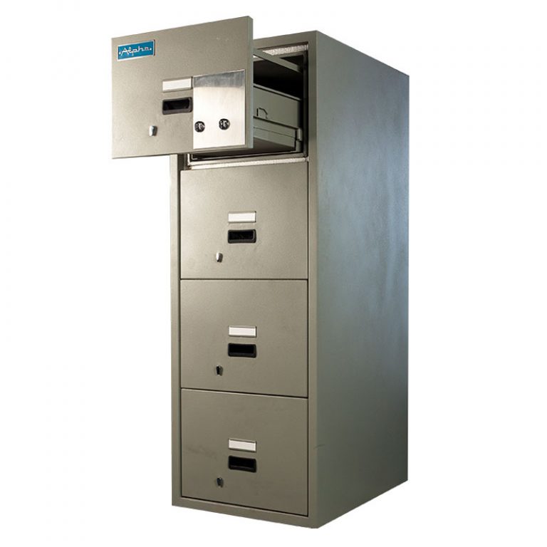 Fire Resistant Filing Cabinet - 4DR | Alpha.lk Online Shop